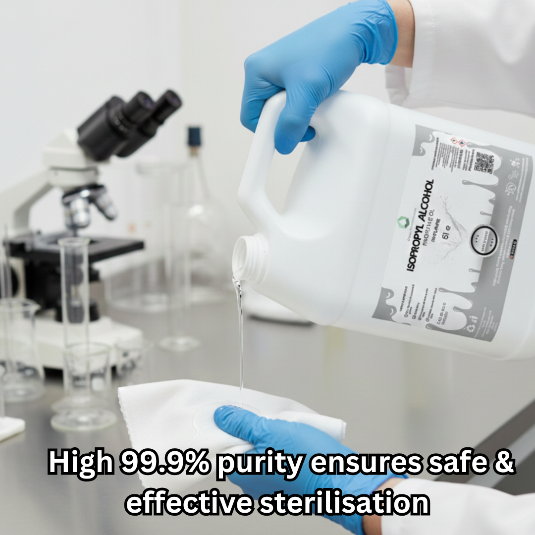 IPA 99% Solvent | Lab Grade Isopropyl Alcohol 5L UK & Northern Ireland ...