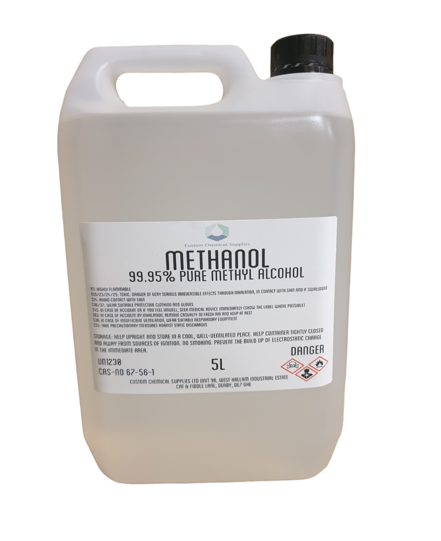 Methanol 5 Litre – Industrial & Commercial Use UK – Custom Chemical ...